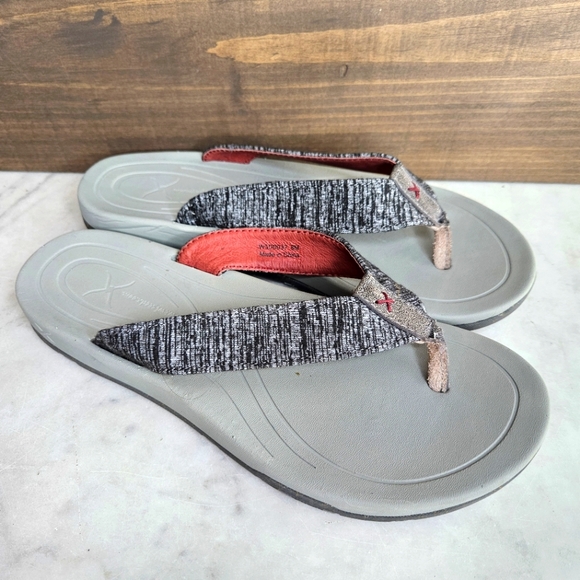Twisted X | Shoes | Twisted X Grey Womens Flip Flops Size 8 | Poshmark